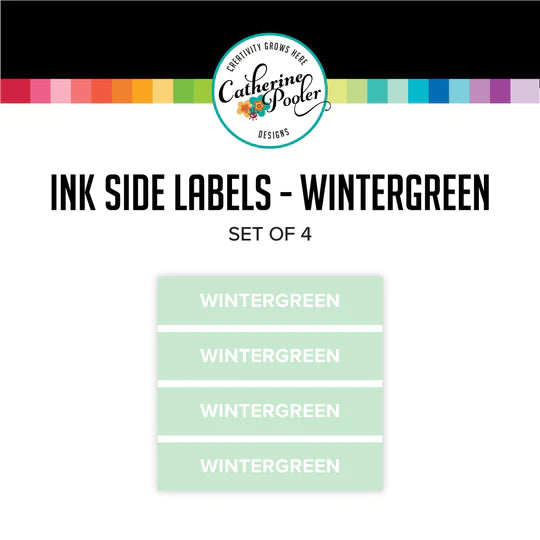 Wintergreen Side Labels – Bumbleberry Papercrafts Ltd
